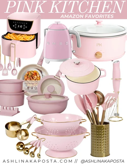 25+ Dreamy Pink Kitchen Ideas You’ll Want to Copy Immediately — ASHLINA ...