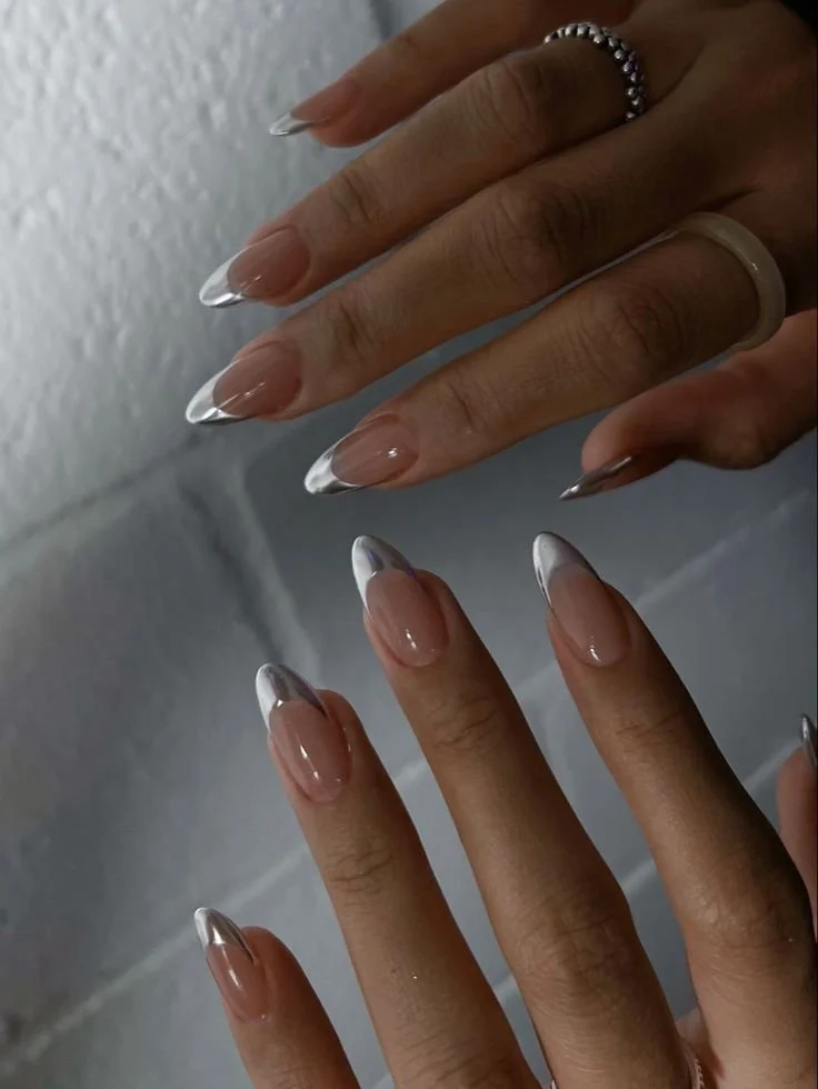 22+ Stunning Silver Nail Ideas You Need To Try — ASHLINA KAPOSTA