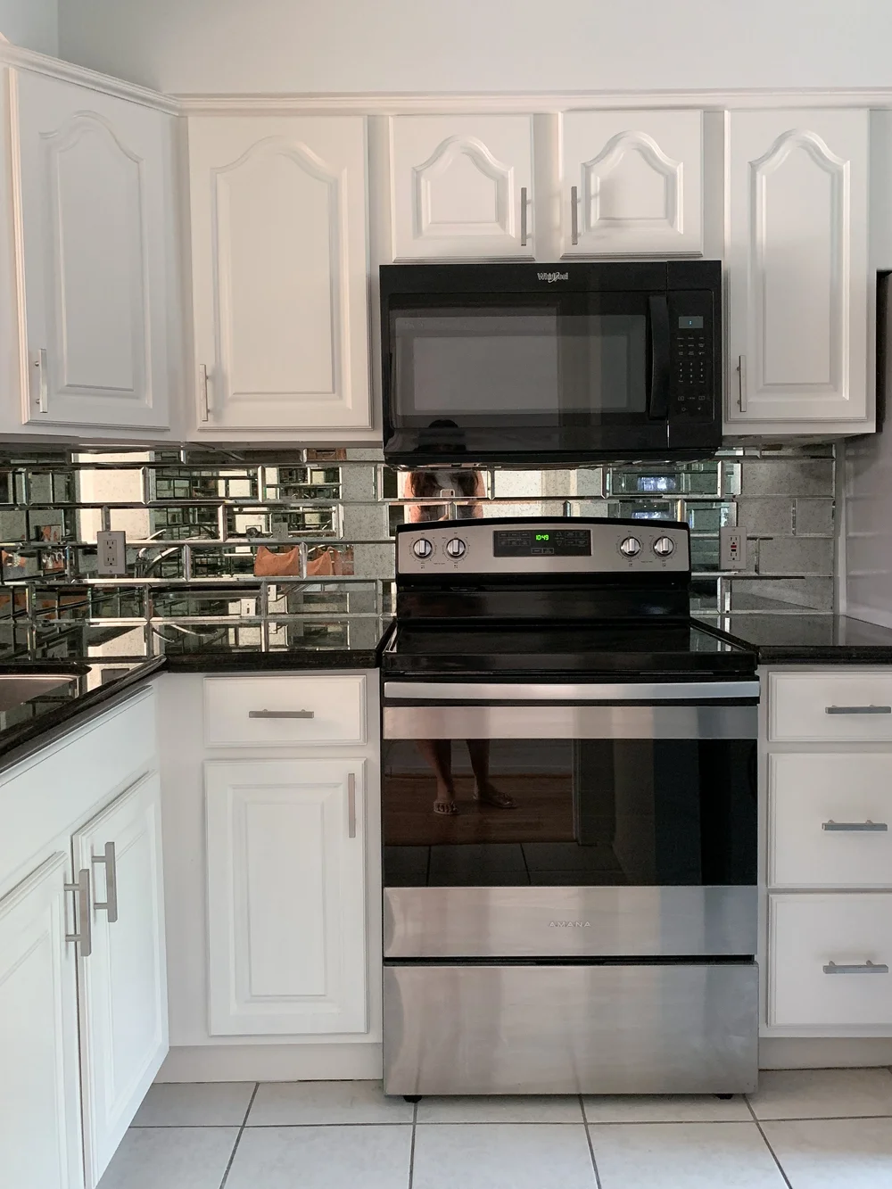 CREATING MY DREAM KITCHEN WITH A MIRRORED TILE BACKSPLASH — ASHLINA KAPOSTA