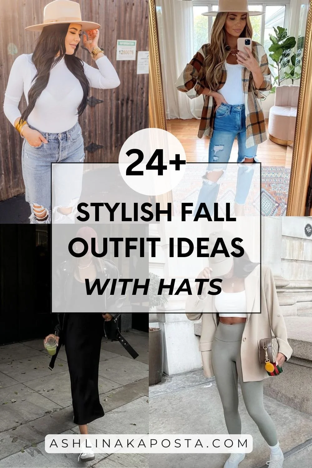 23+ Effortless Fall Fashion Outfit Ideas With Hats — ASHLINA KAPOSTA