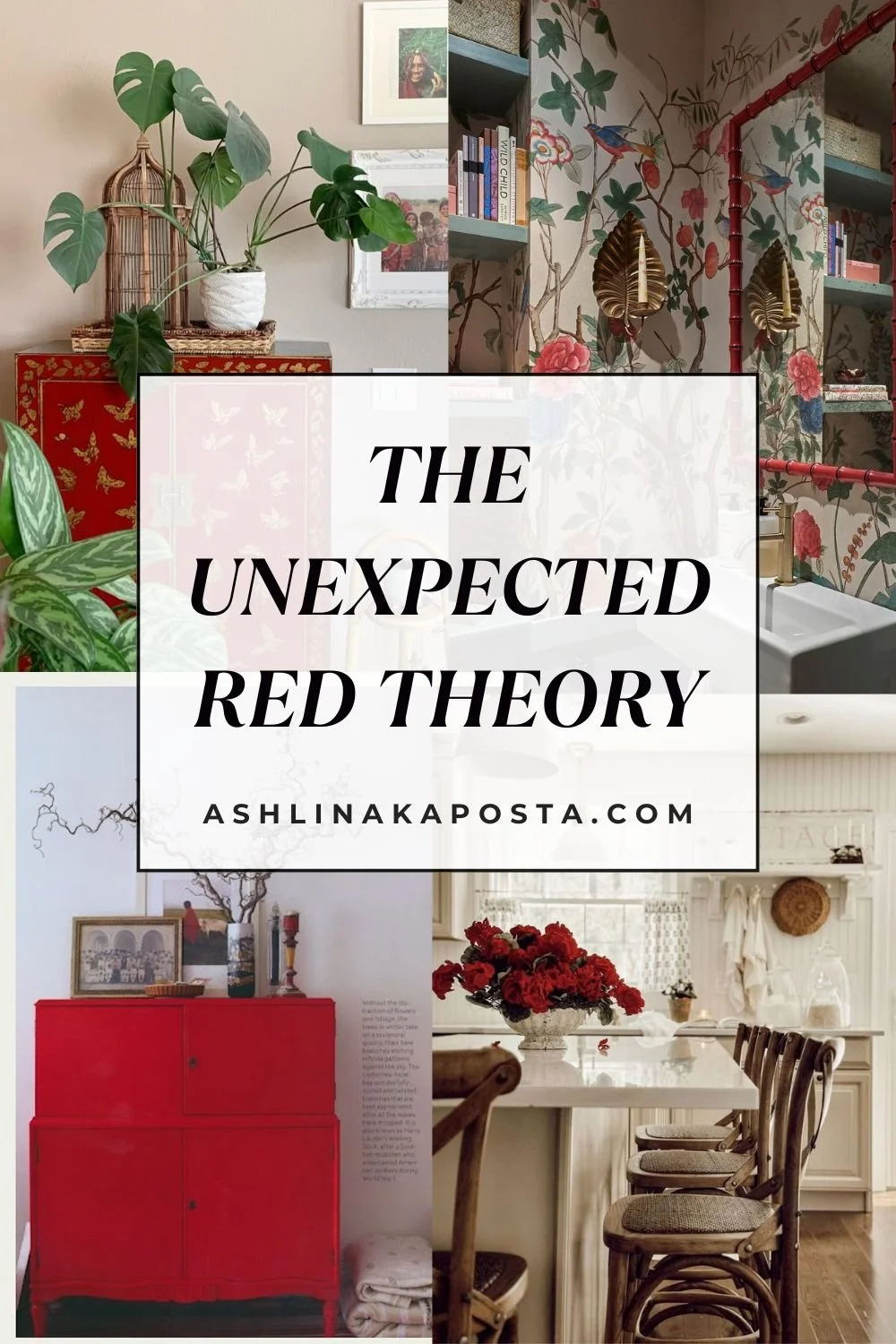 The Unexpected Pop of Red Theory: How One Bold Hue Can Transform Your ...