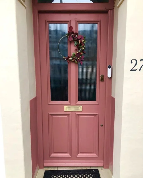 15+ Pink Front Door Ideas That Will Instantly Upgrade Your Home’s Curb ...
