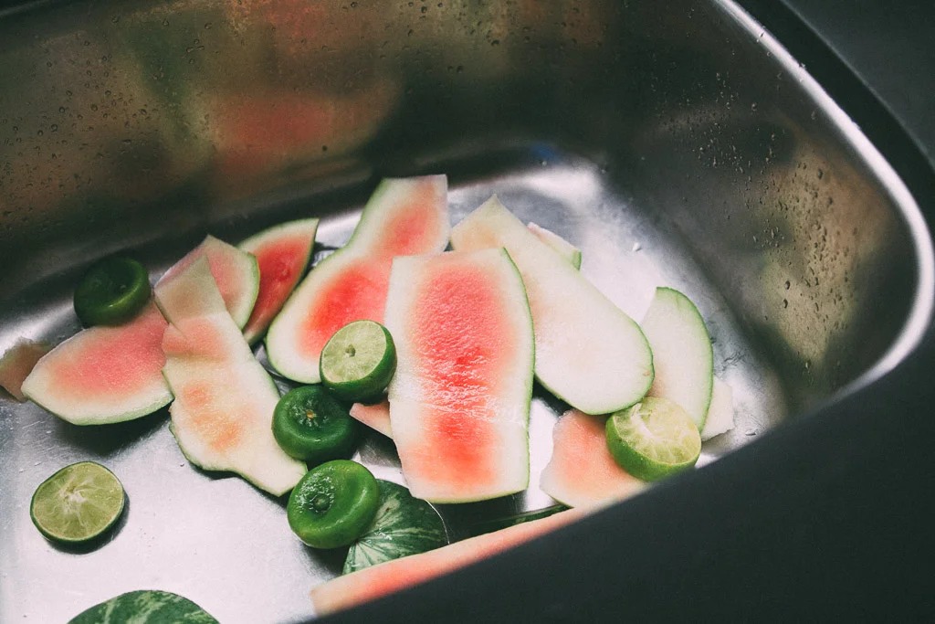 honey-watermelon cocktails with a vanilla salt rim — Milly's Kitchen