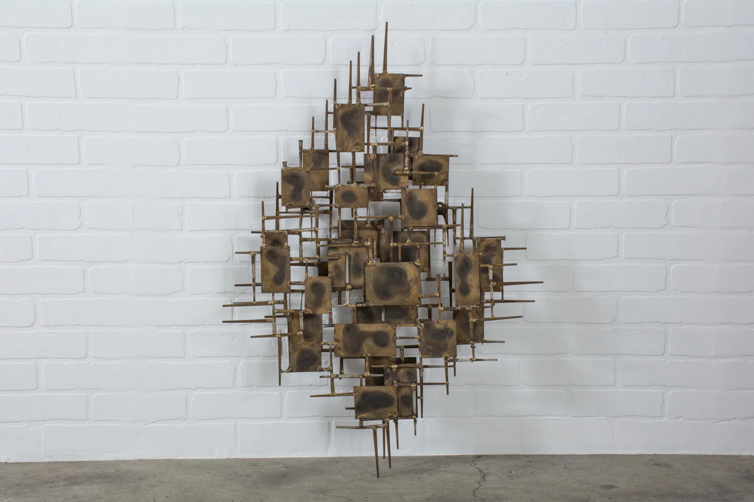 MCM Brutalist Brass Sailboat Wall Art Sculpture Agrohort ipb ac id