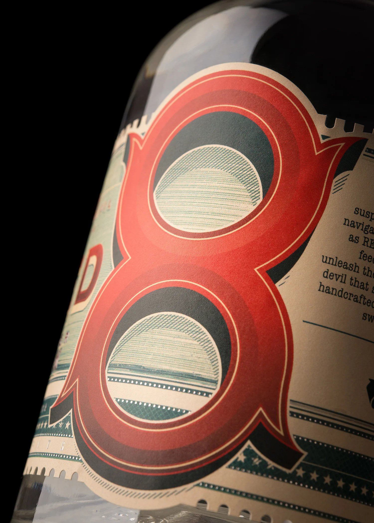 Red 8 Rum Design - Distillery Packaging Traverse City, MI - HGC