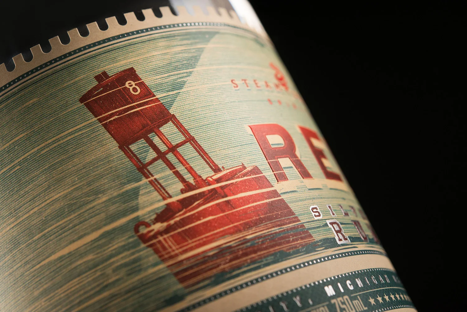 Red 8 Rum Design - Distillery Packaging Traverse City, MI - HGC