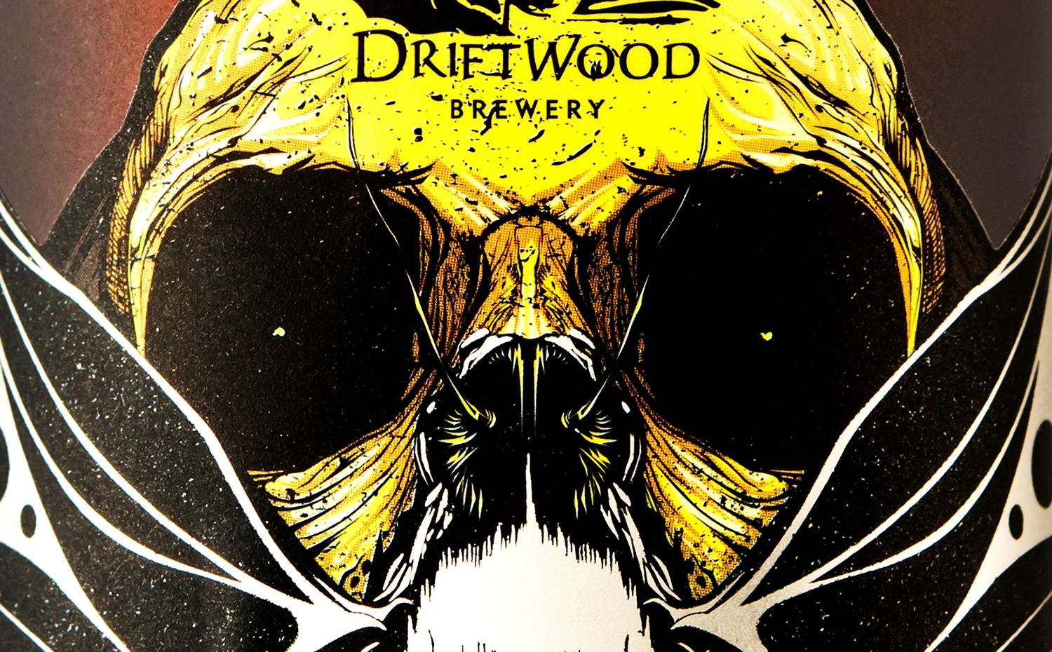 Drawn to Light Abbey Ale - Craft Beer Label Design - HGC