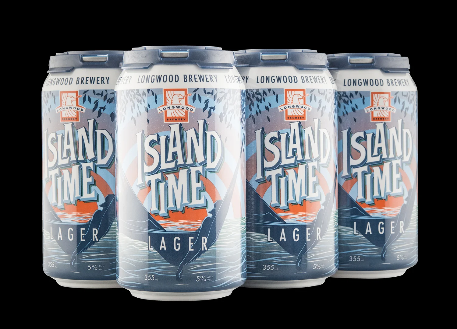 Island Time Lager - Craft Beer Packaging - HGC