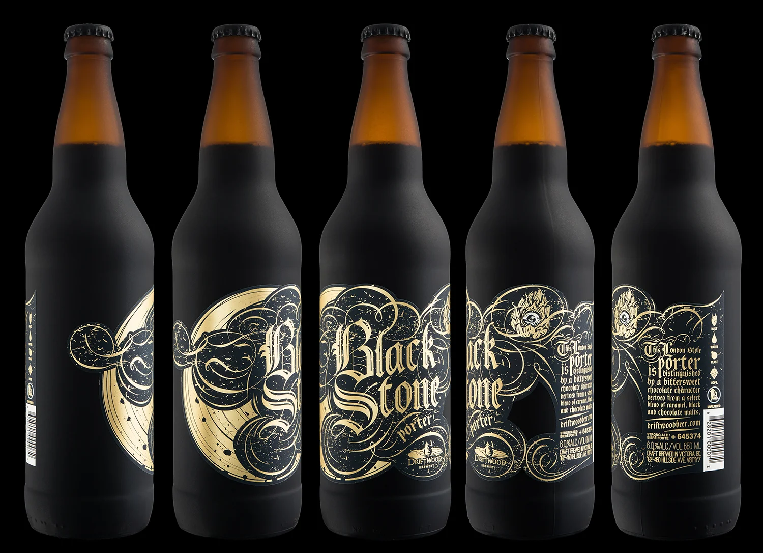 Blackstone Porter Label Design - Craft Beer Branding - HGC