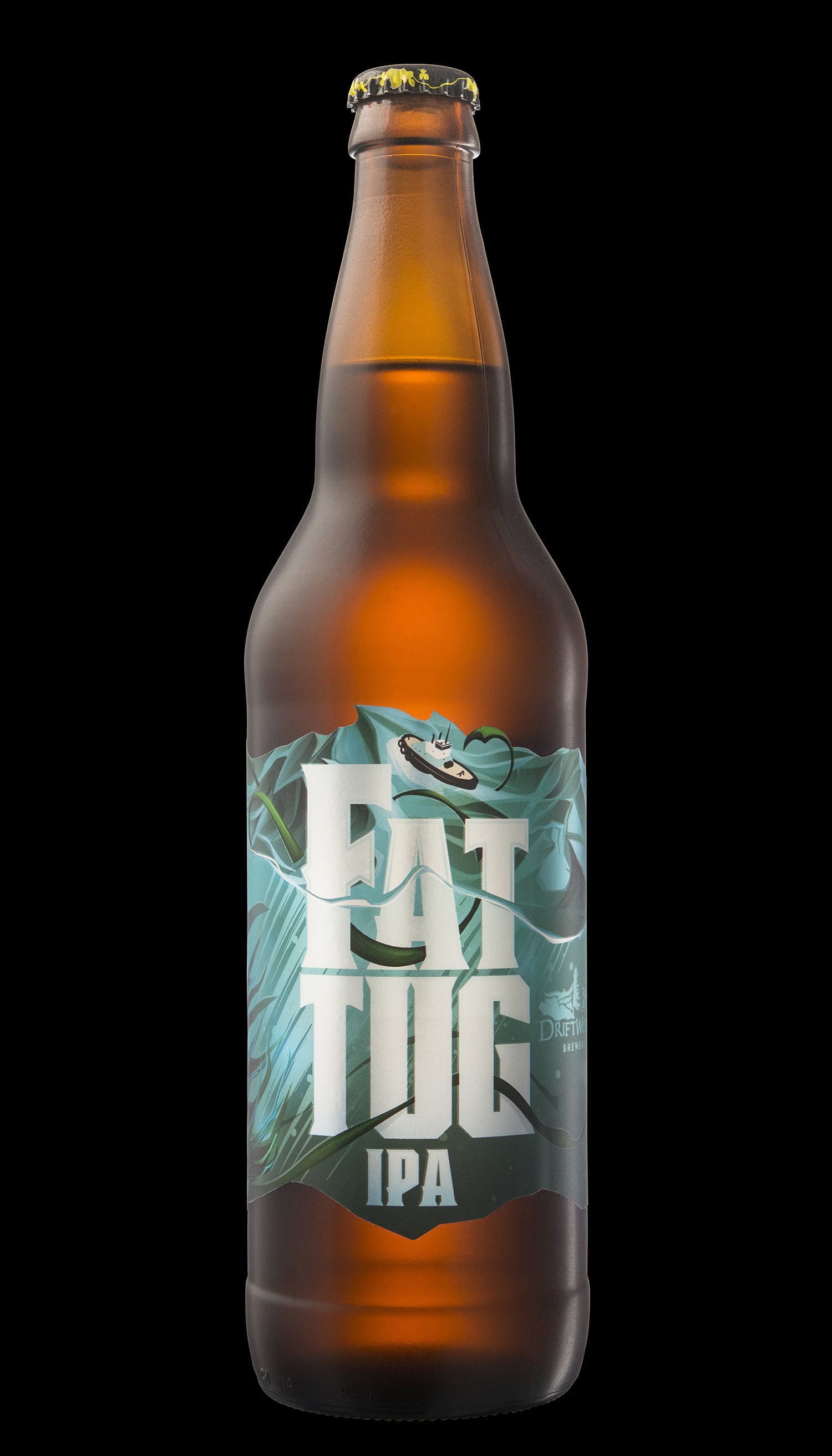 Fat Tug IPA Packaging - Craft Beer Label Design - HGC