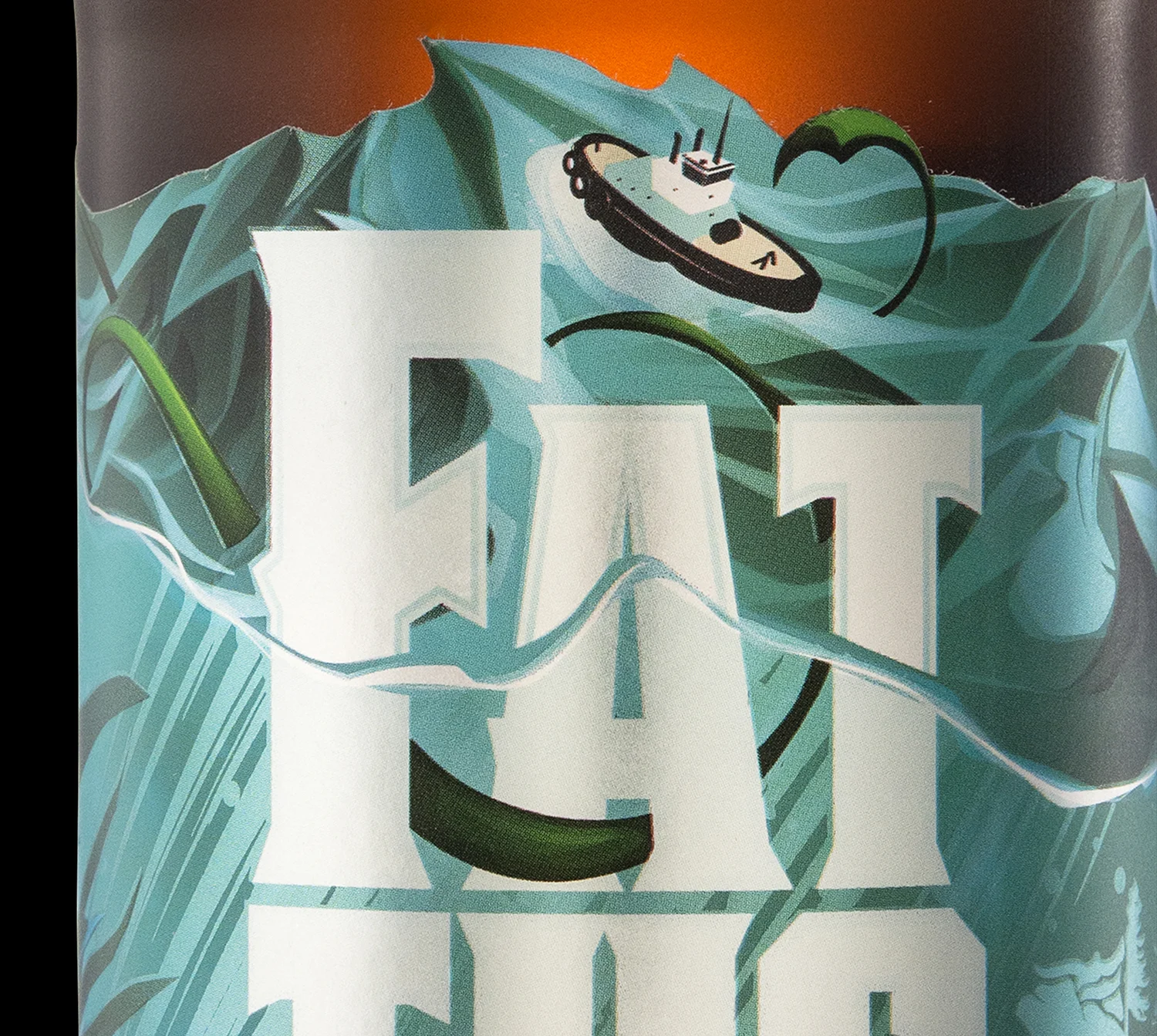 Fat Tug IPA Packaging - Craft Beer Label Design - HGC