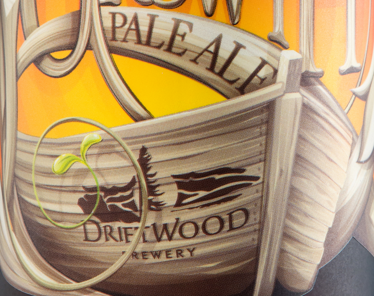 New Growth Pale Ale Packaging - Craft Beer Label Design - HGC