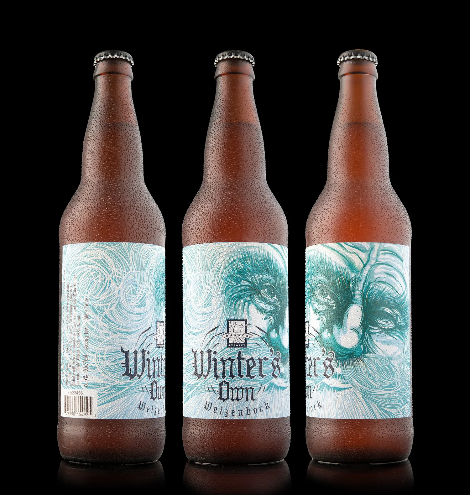 Winter’s Own Weizenbock Label Design - Craft Beer Branding - HGC
