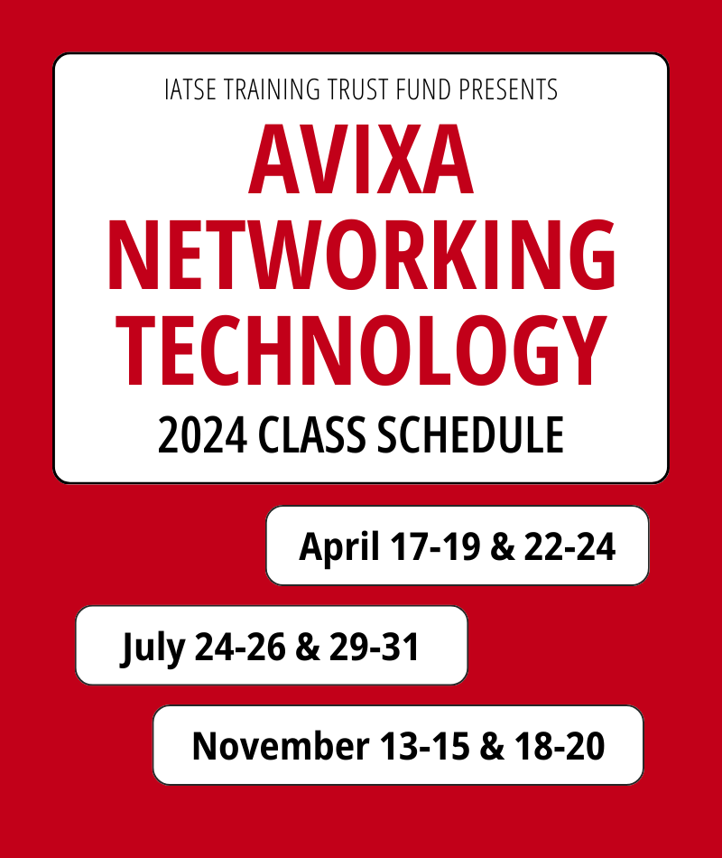 AVIXA Membership & Courses — IATSE Training Trust Fund