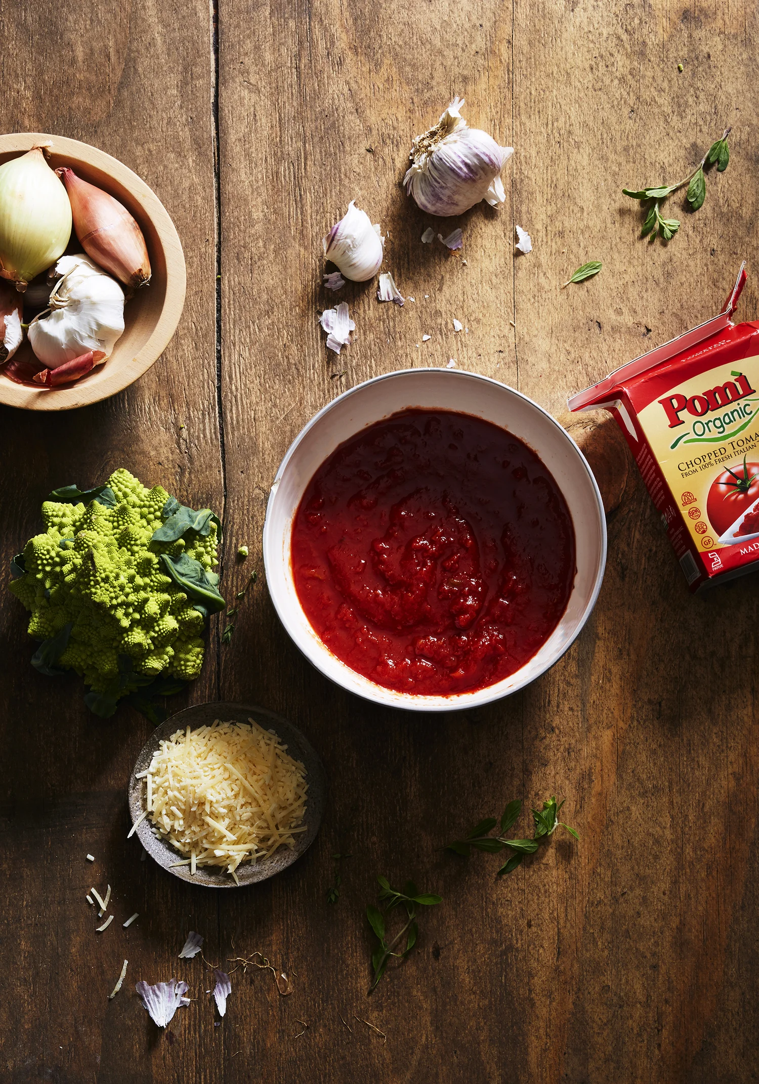 SAVORY TOMATO & PARMESAN CRUMBLE — SK