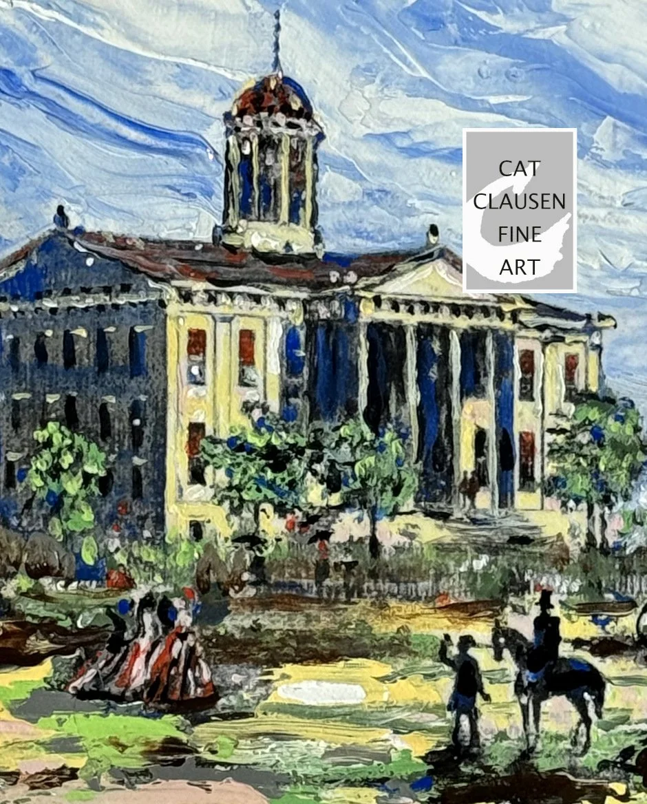 Click Here To Purchase LINCOLN And OTHER ICON Paintings — CAT CLAUSEN ...