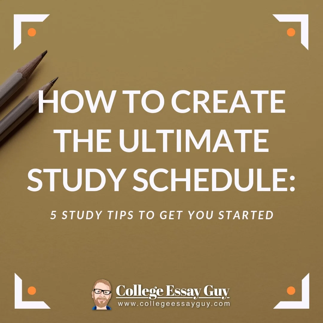 How to Create the Ultimate Study Schedule