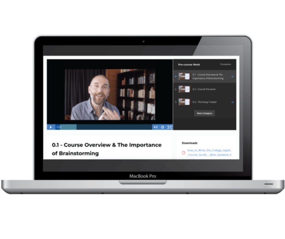 UC Personal Insight Questions Course