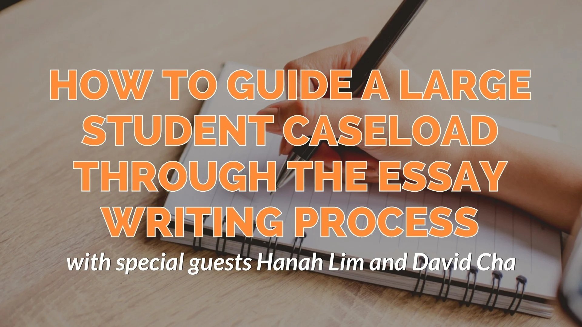 Webinars & Live Events Page