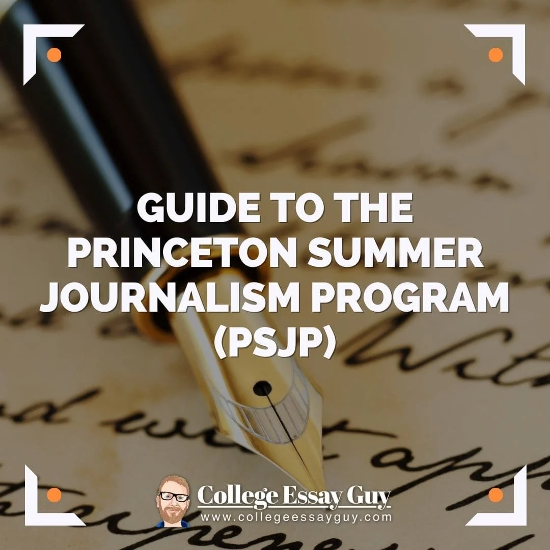 Guide to the Princeton Summer Journalism Program (PSJP)