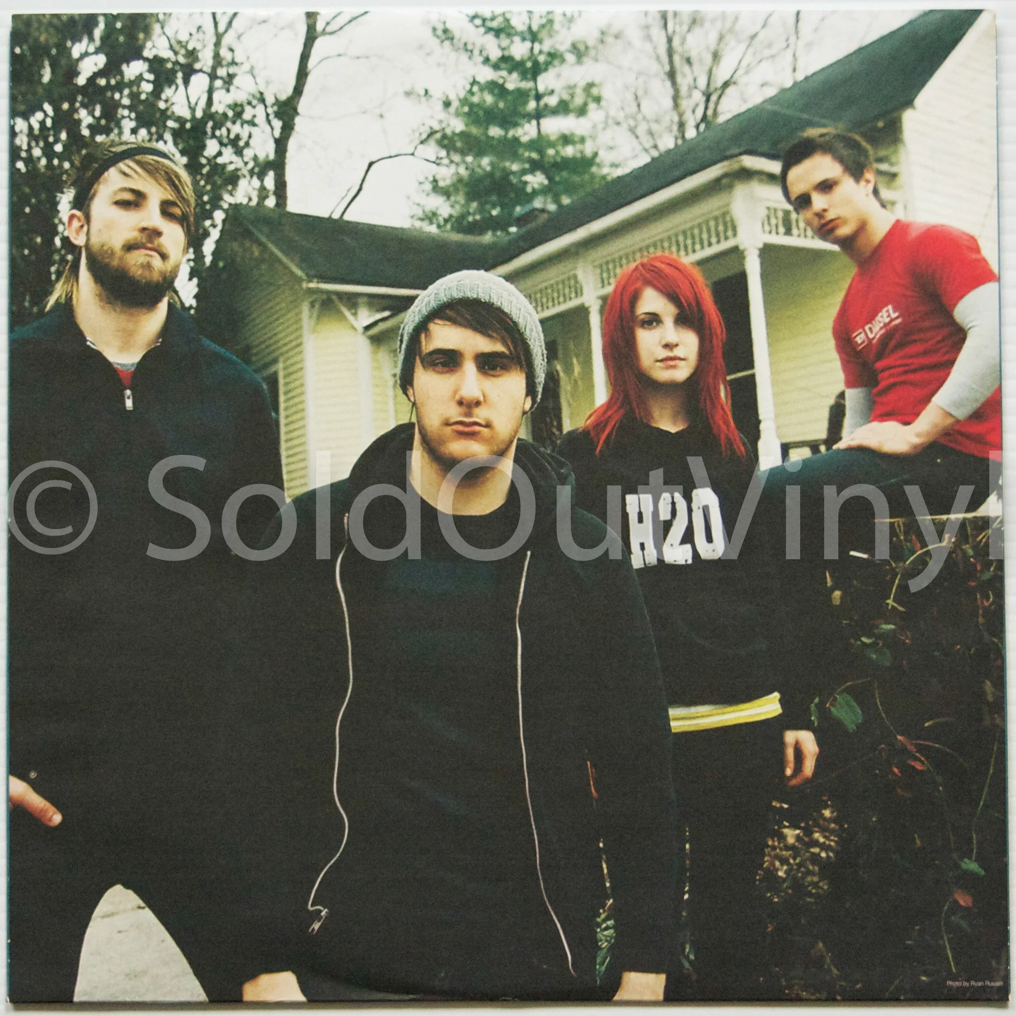 Paramore - All We Know Is Falling Vinyl - Teal Marble LP — SoldOutVinyl