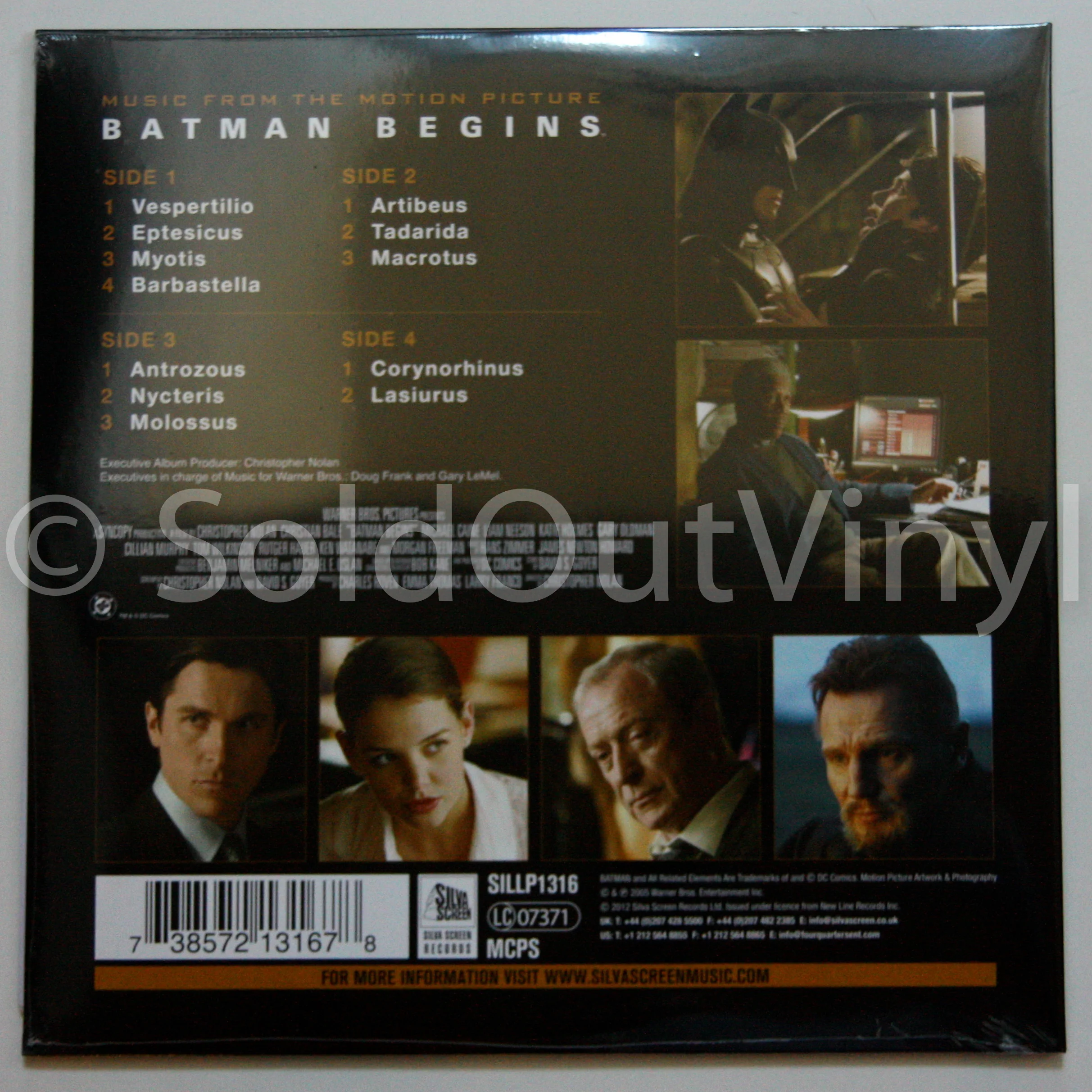 Batman Begins OST - Music From the Motion Picture Vinyl LP — SoldOutVinyl