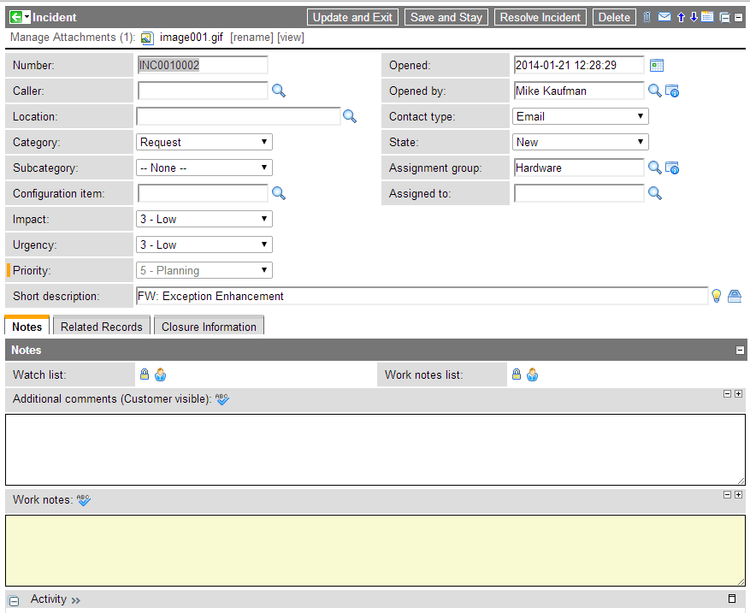 Changing the Update and Save Buttons — ServiceNow Elite