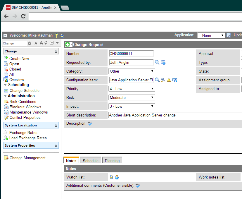 Dynamic Window Titles — ServiceNow Elite