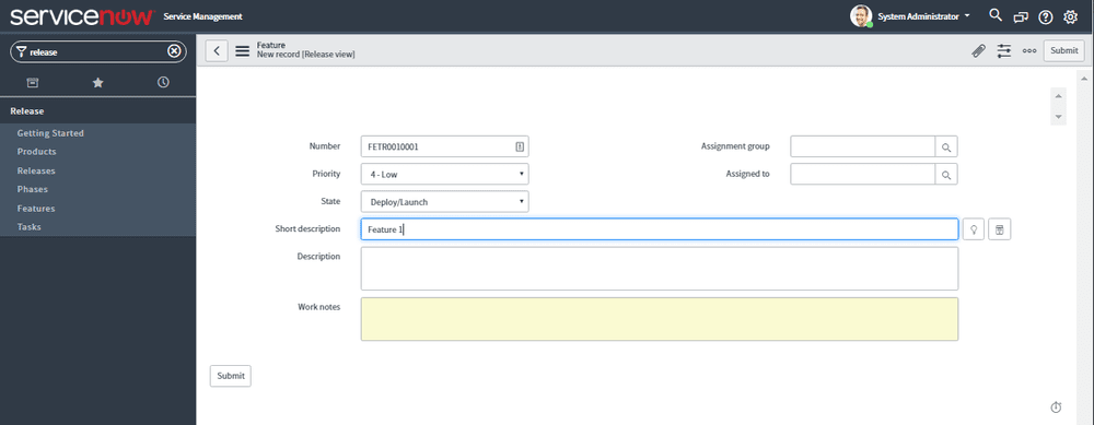 Release Management — ServiceNow Elite