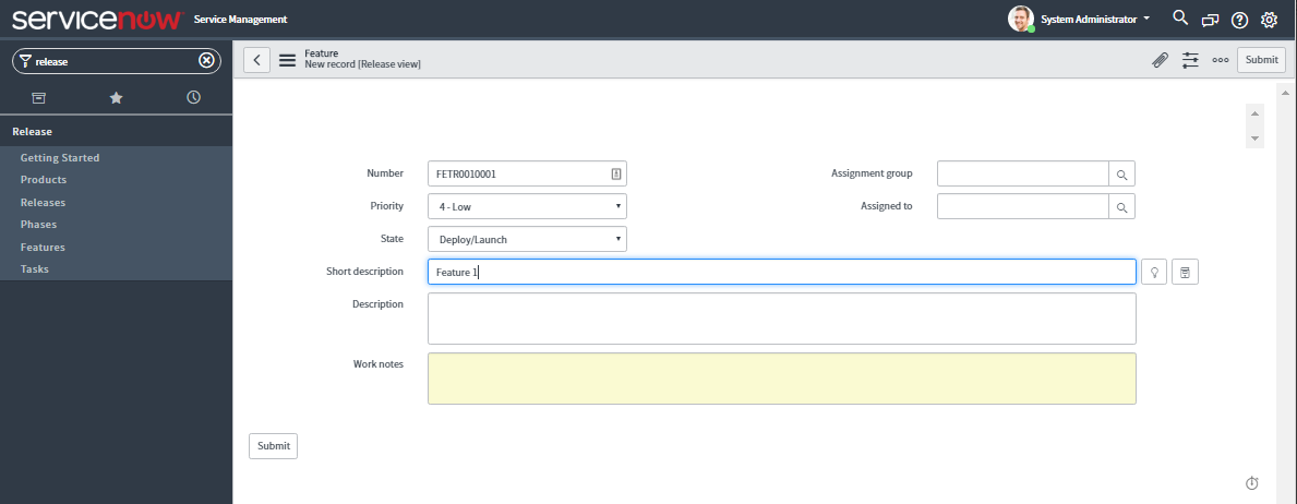 Release Management — ServiceNow Elite