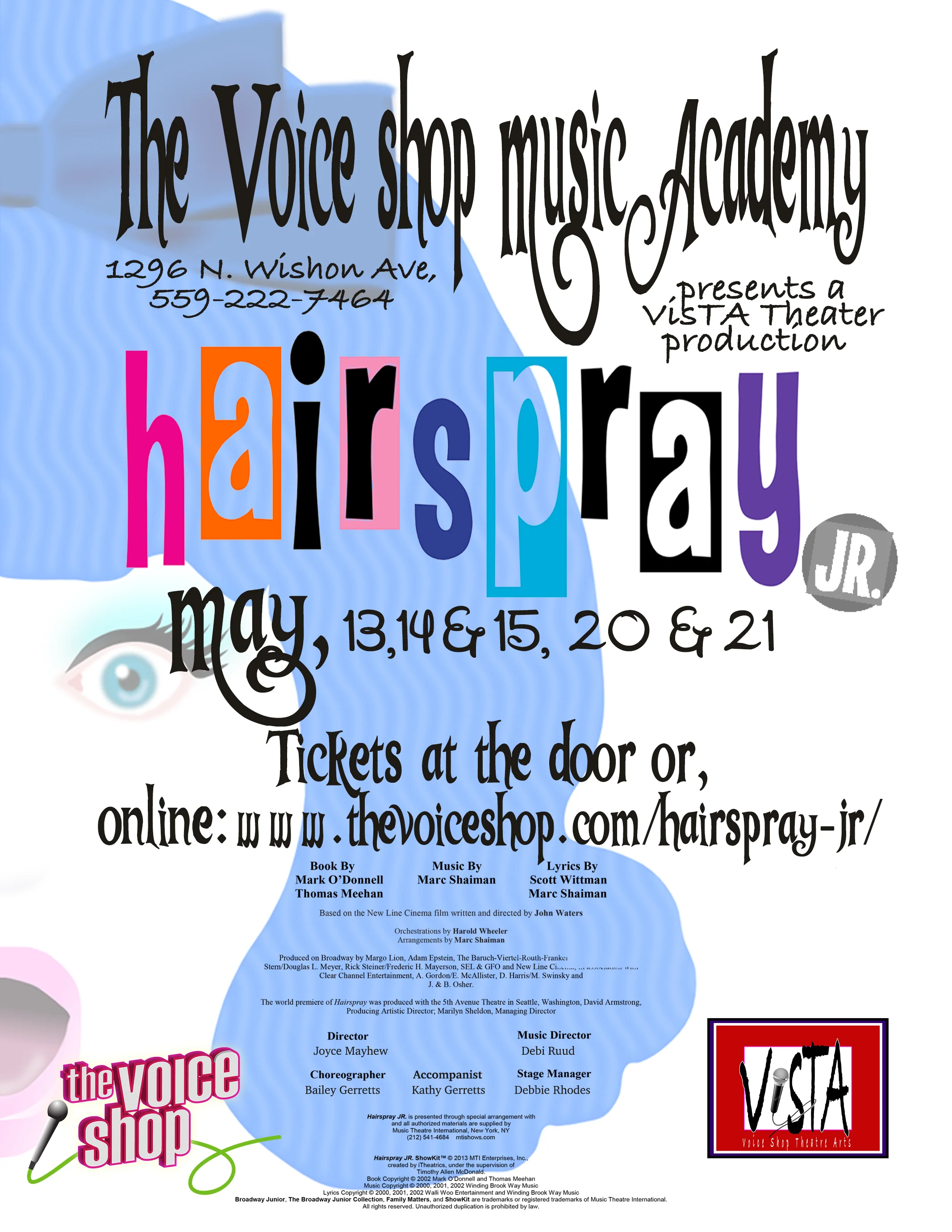 Hairspray Jr Logo