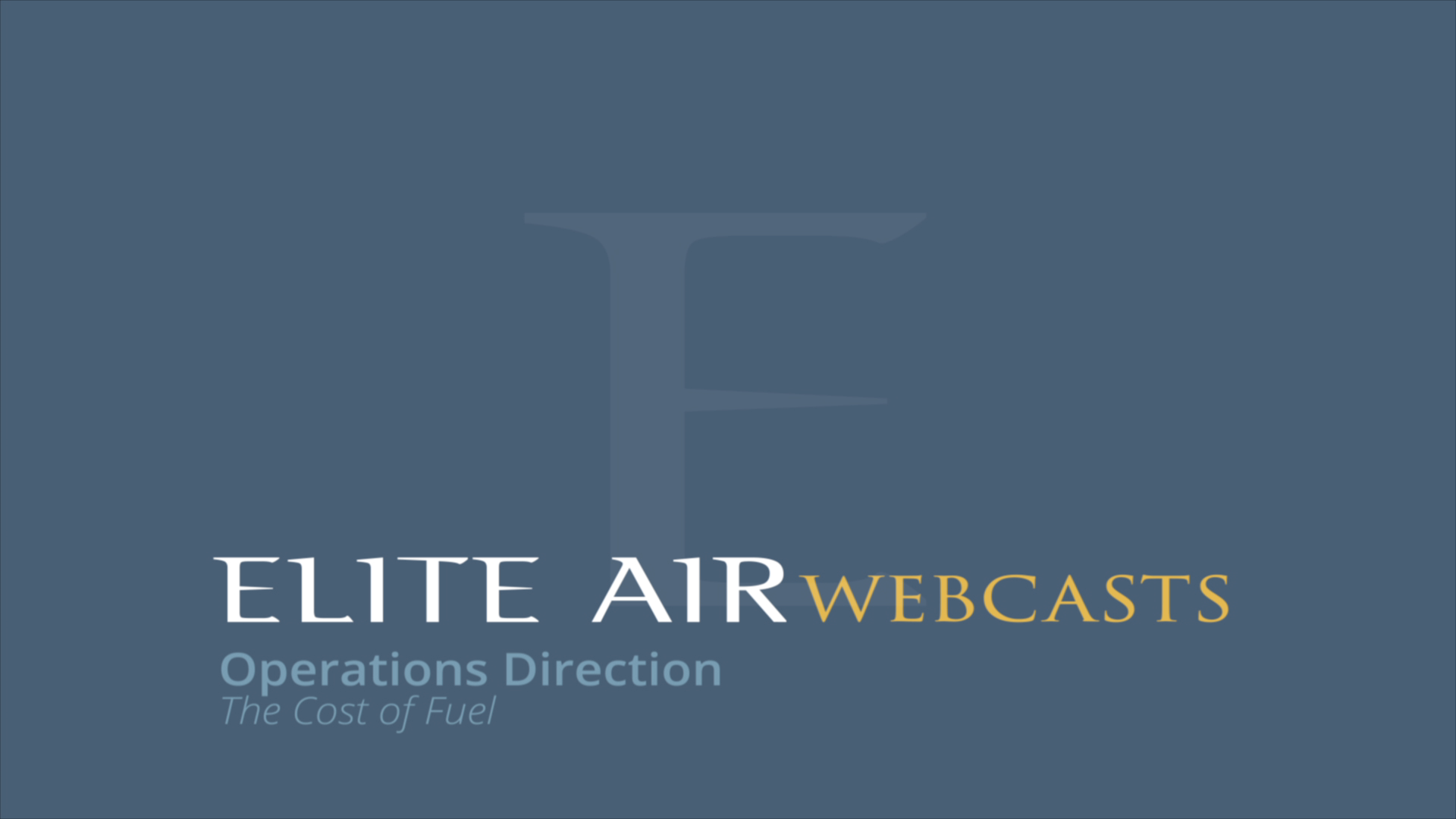 Operations Direction — Elite Air — Jet Management & Beyond