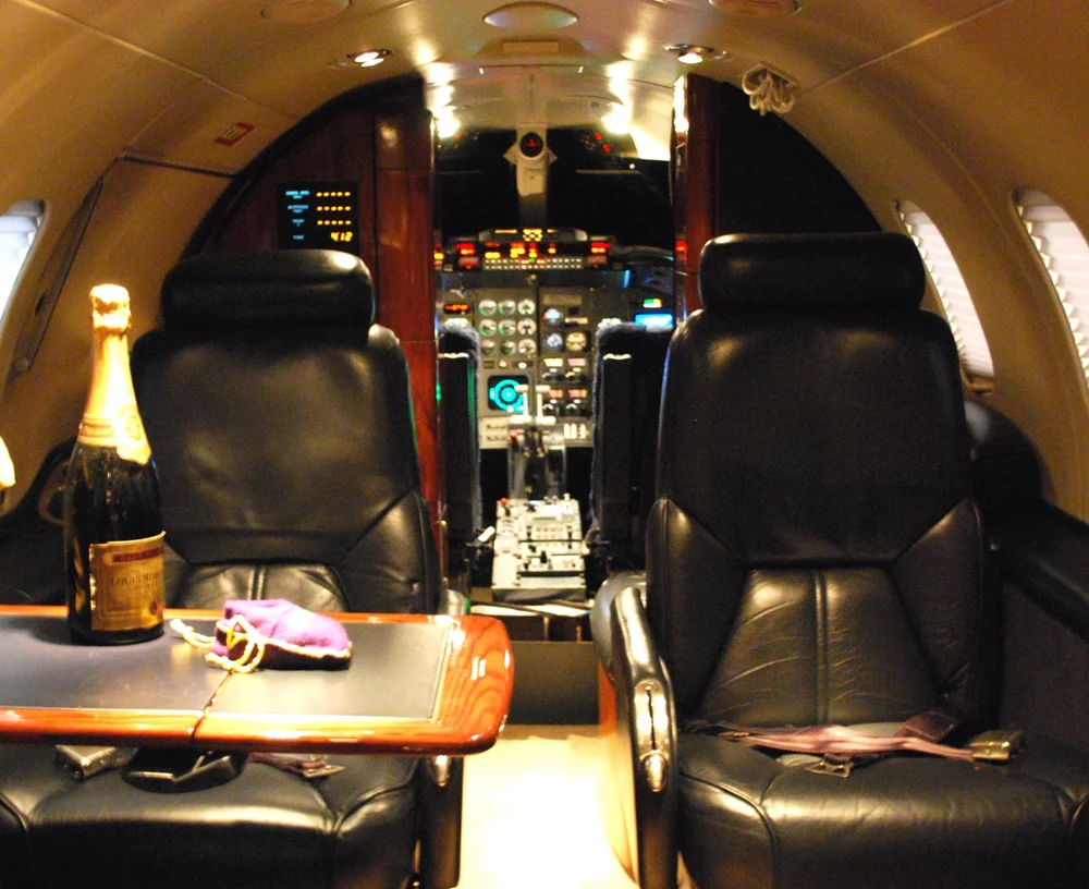 Lear 31a Interior
