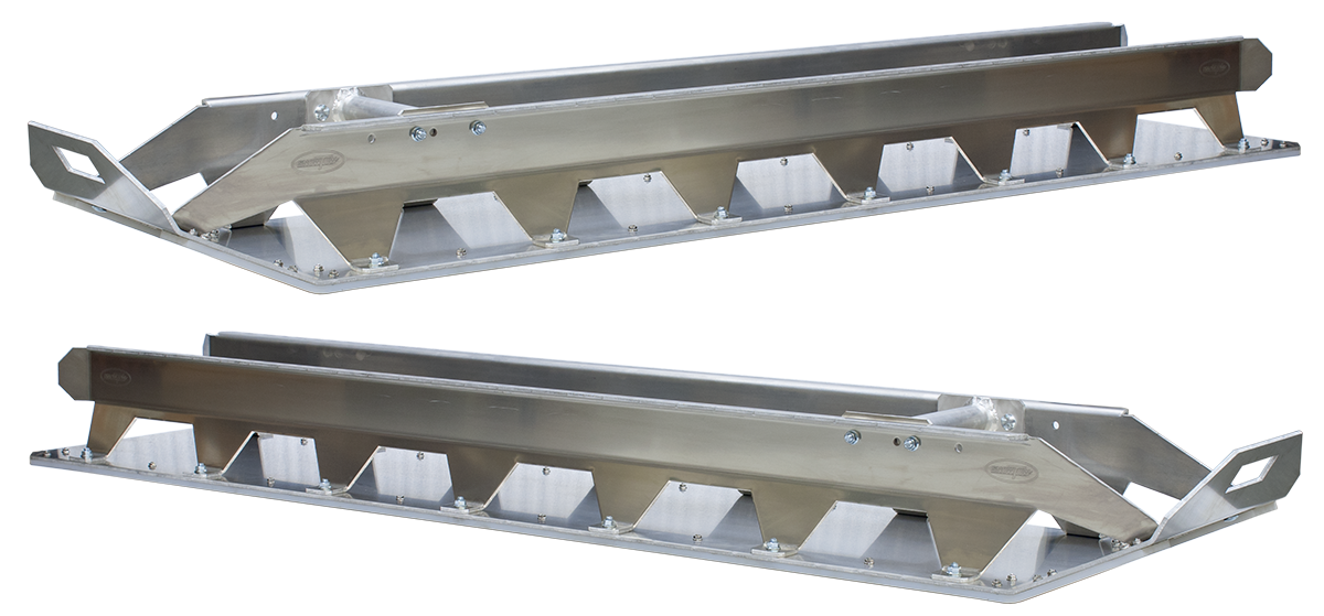 Wheel Skis — Snow Tow Ice House Skis - Fish House Shack Skis