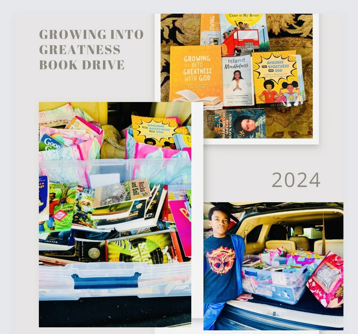 Grow into Greatness — Janet Autherine