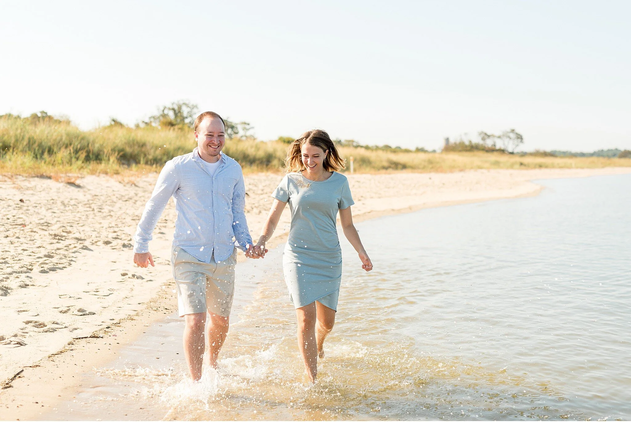 Julianne + Kyle | Rehoboth Beach | Sunrise Engagement Session ...