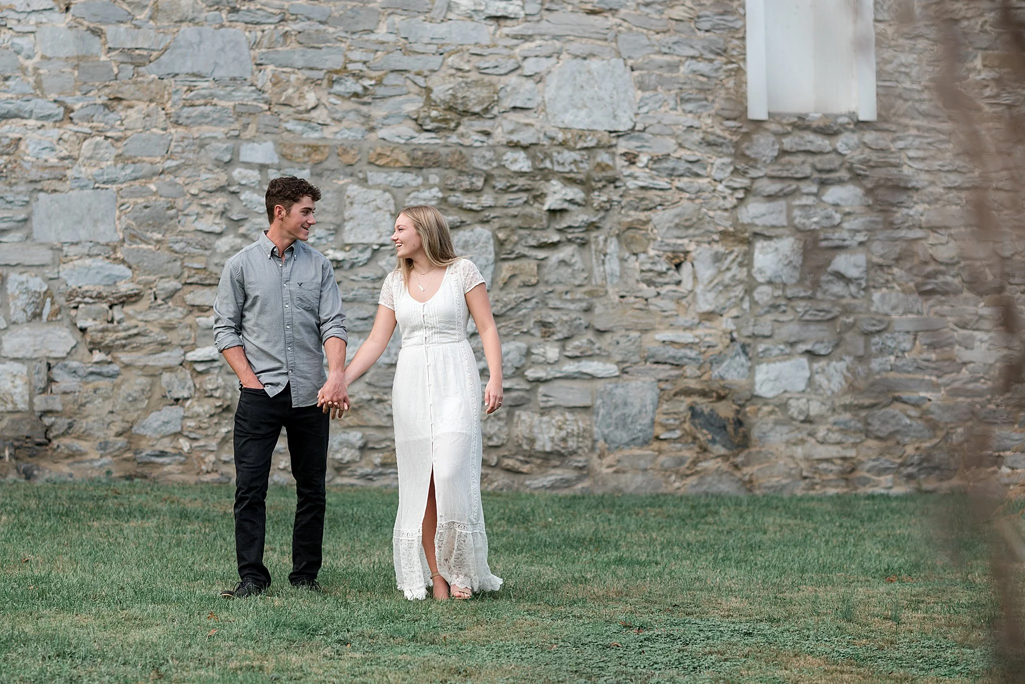 Emma + Luke | Gring's Mill | Fall Engagement Session — Lancaster ...