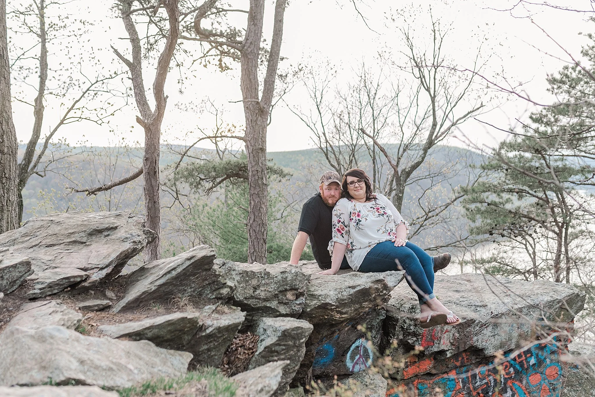 Pinnacle Overlook Holtwood PA Spring Engagement Session — Lancaster ...