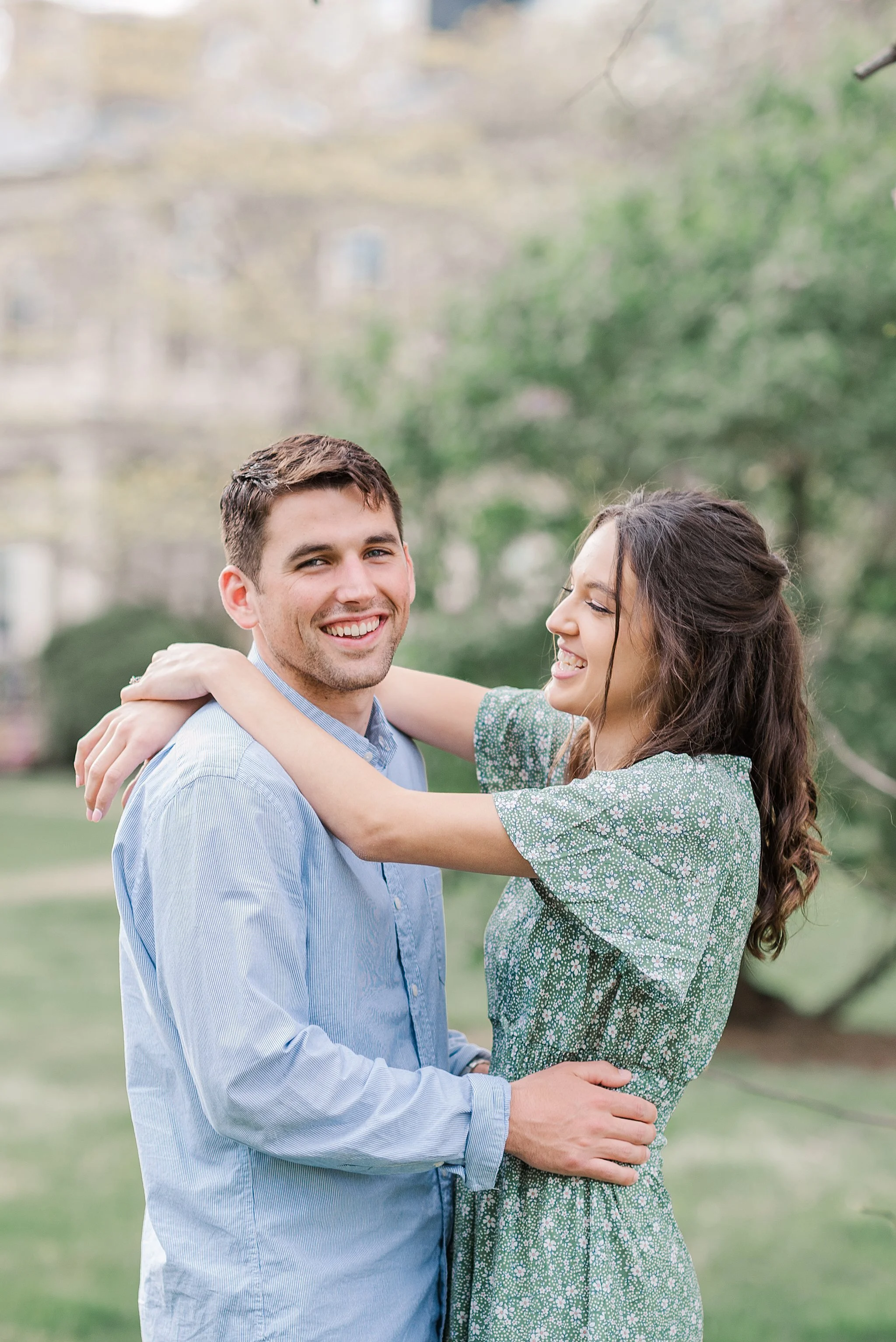 Josie + Nick | Fort Hunter Mansion| Spring Engagement — Lancaster ...
