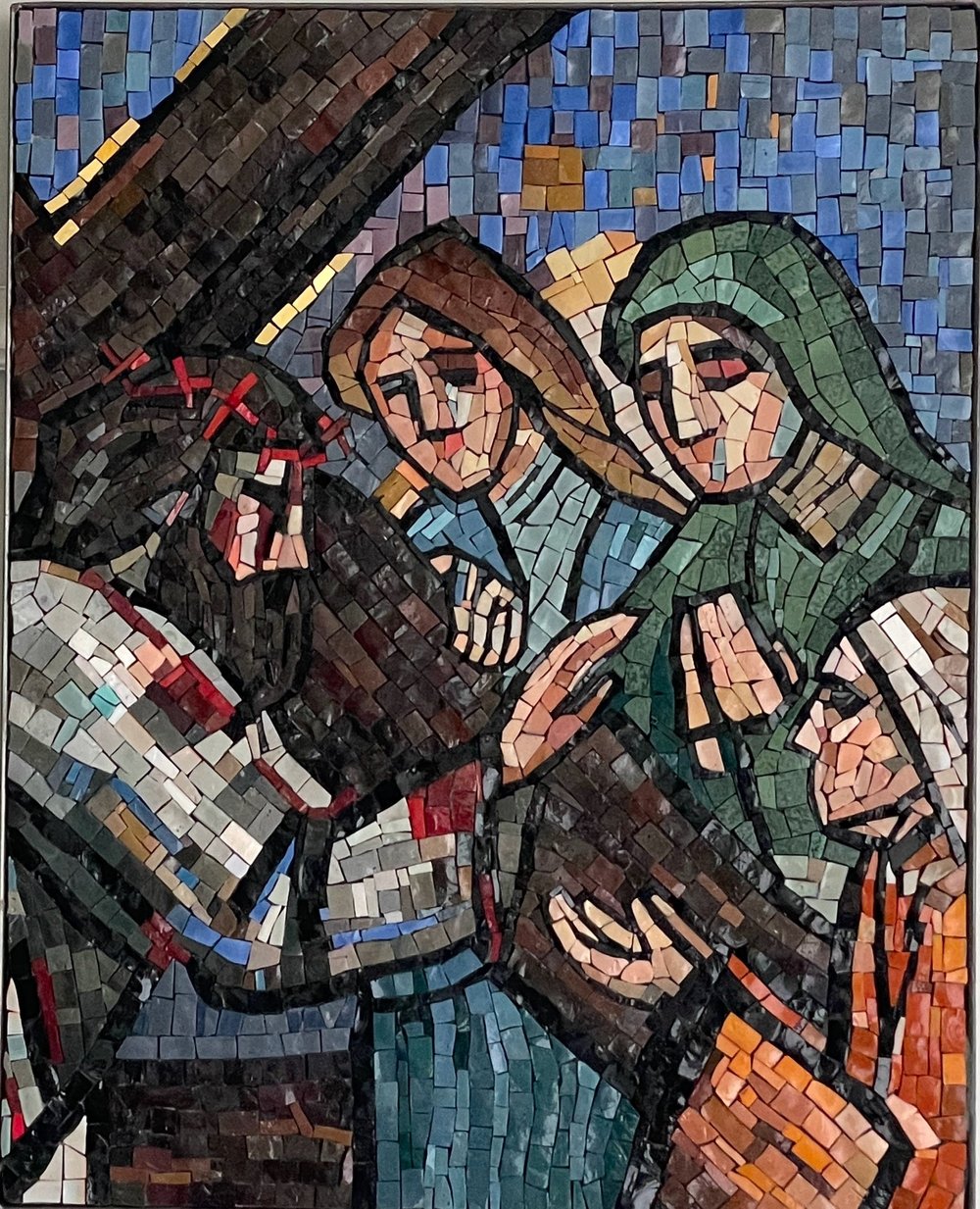 Stations of the Cross Mosaics for St. Daniel the Prophet, Wheaton, IL ...