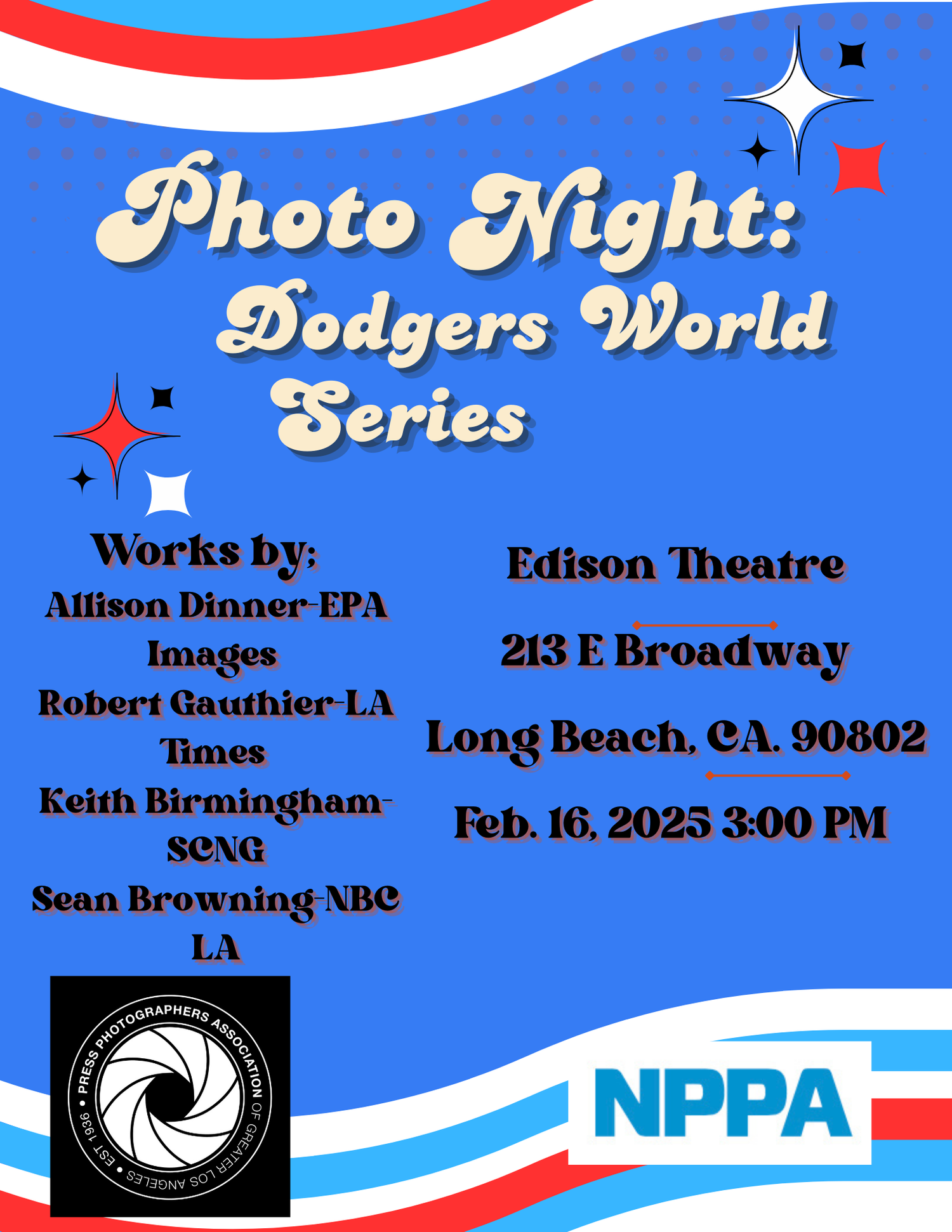 Photo Night: Dodgers World Series — Press Photographers Association of ...