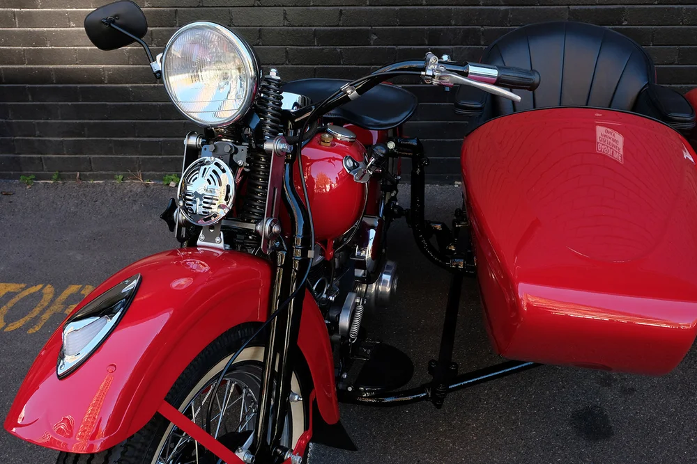 1942 Harley Davidson WLA 42 Sidecar — Gasoline Motor Co.