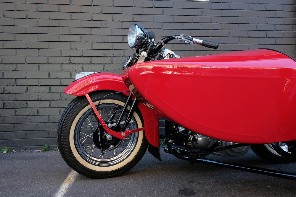 1942 Harley Davidson WLA 42 Sidecar — Gasoline Motor Co.