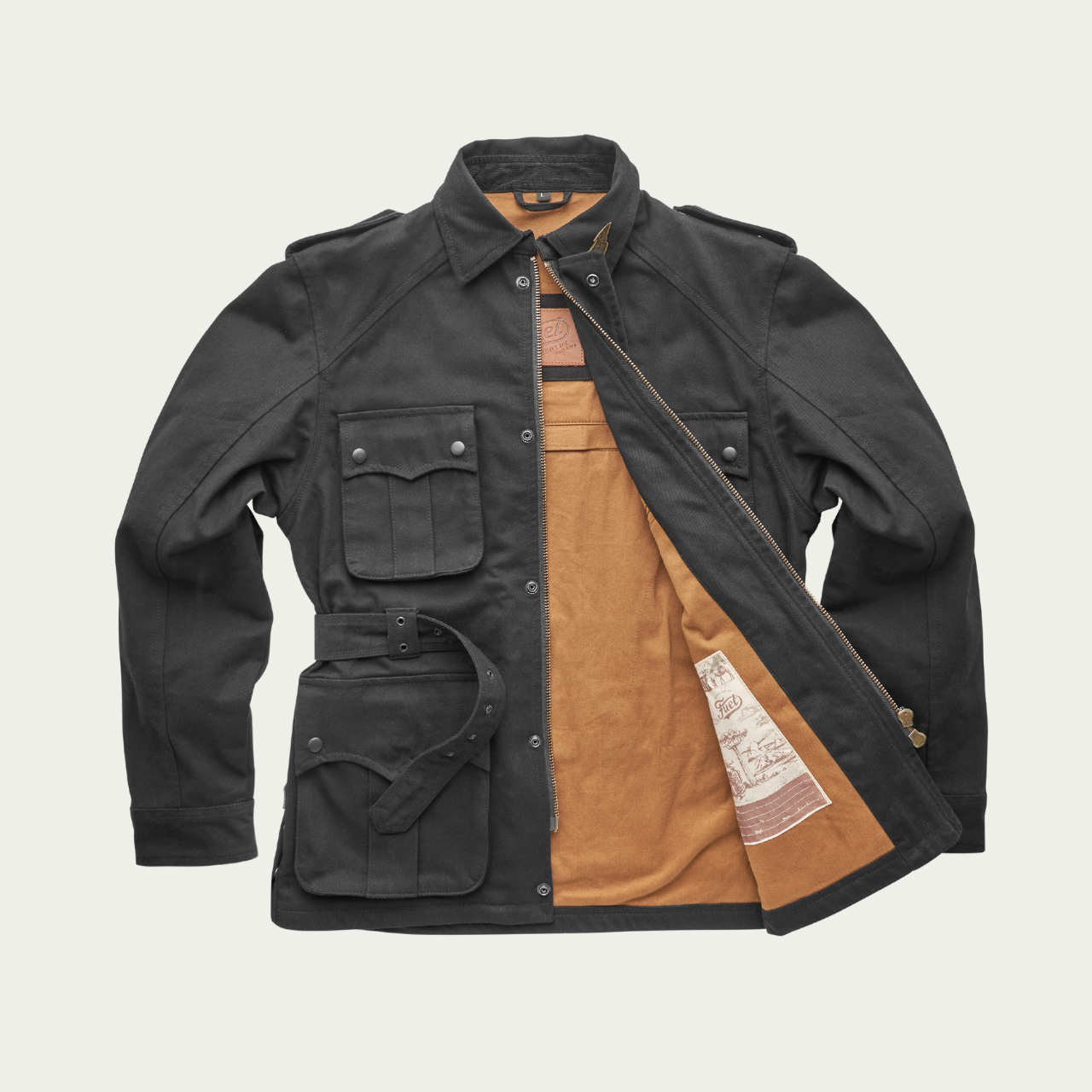 Fuel Safari Jacket - Black — Gasoline Motor Co.