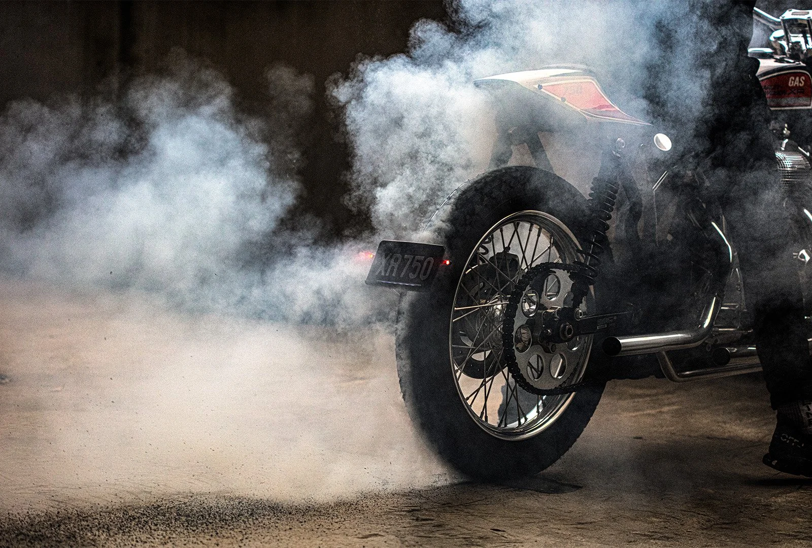 Gas XR750 Black Edition Flat Tracker — Gasoline Motor Co.