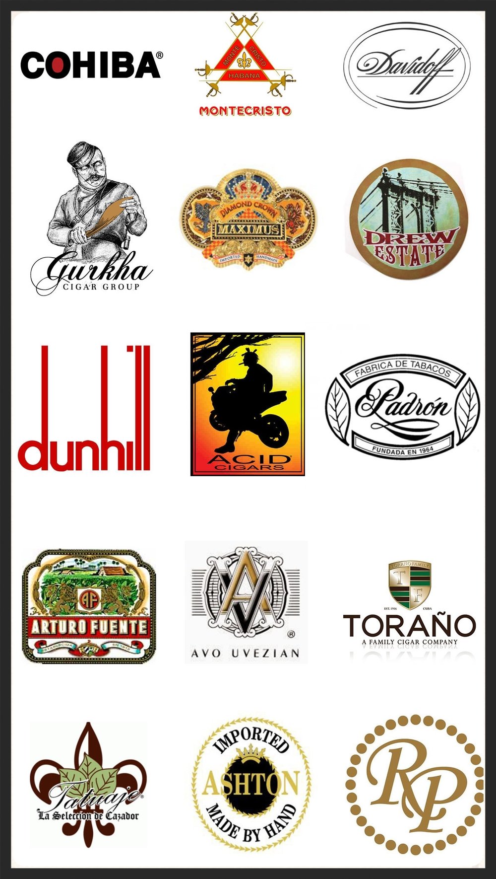 Cigarette Brand Logos