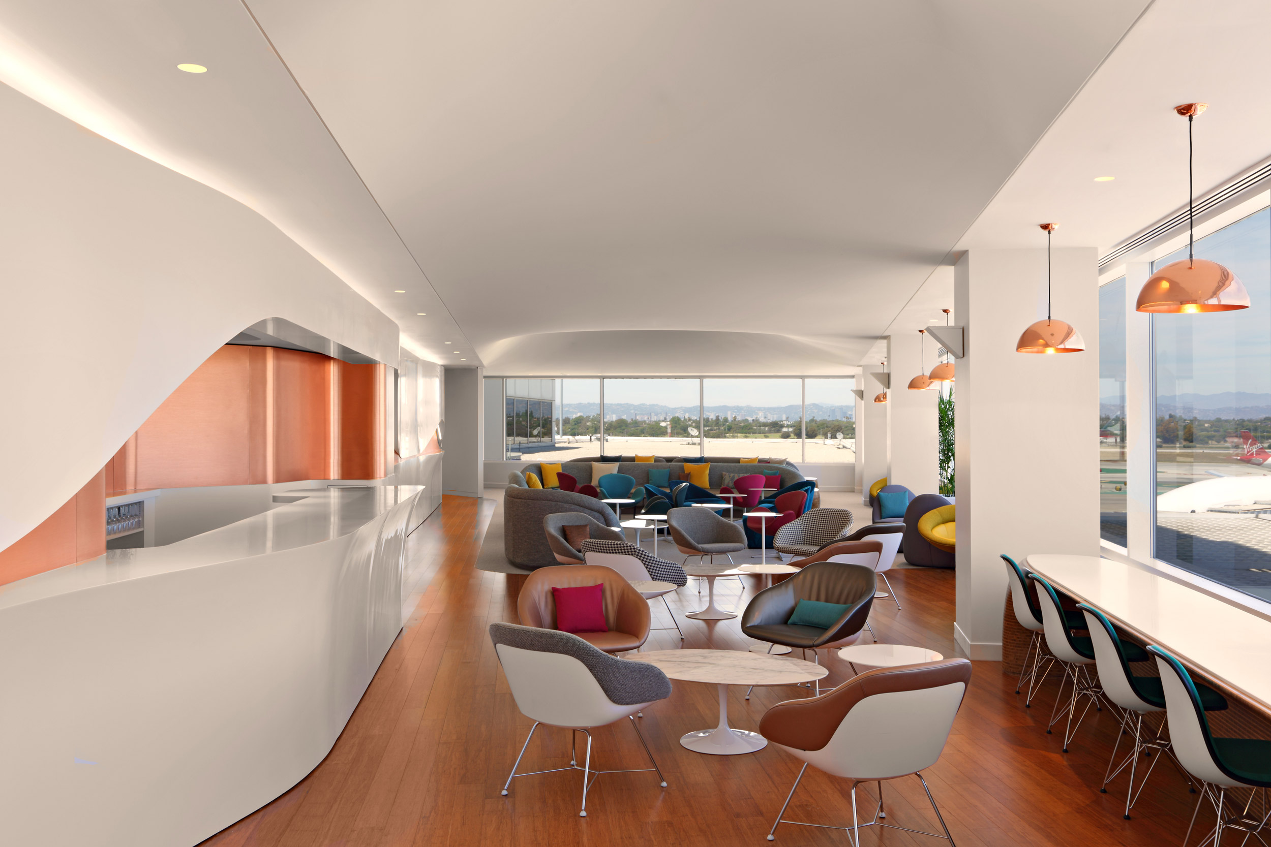 Virgin Atlantic LAX Clubhouse — SLADE ARCHITECTURE