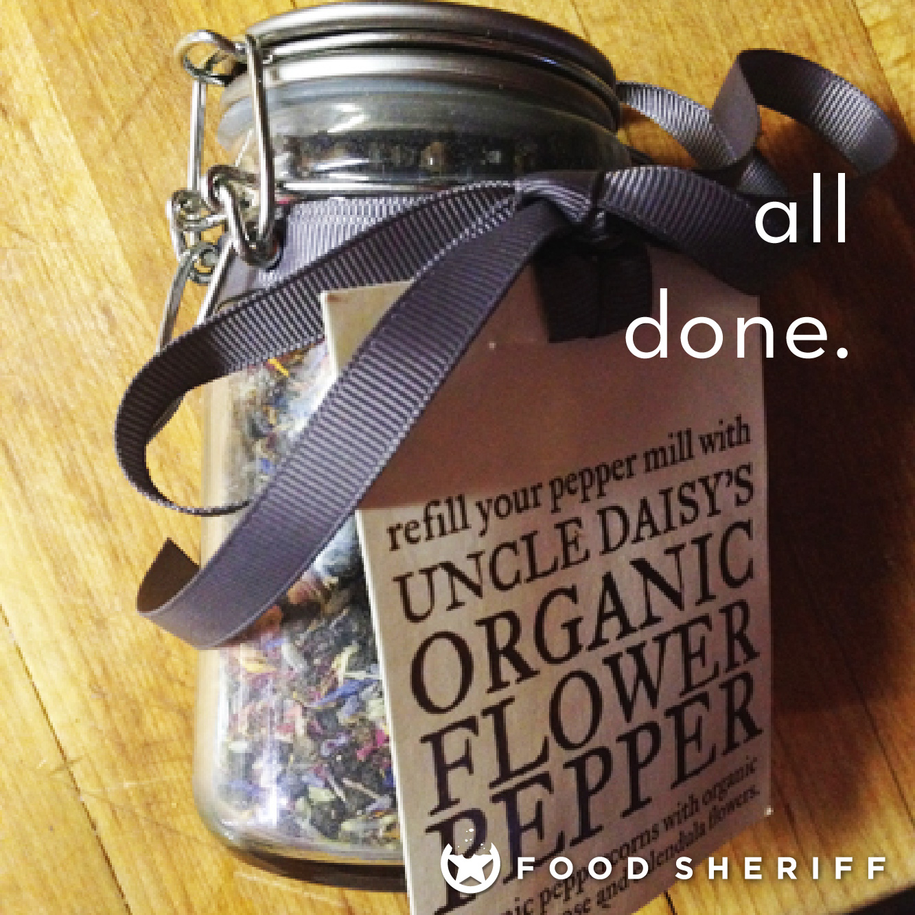 flower pepper - my favorite seasoning blend — THE FOOD SHERIFF DEPARTMENT