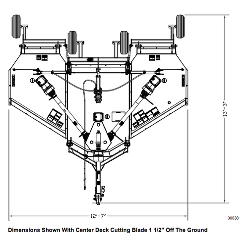 RC2512 Bat Wing Rotary Cutter — Humphreys' Outdoor Power