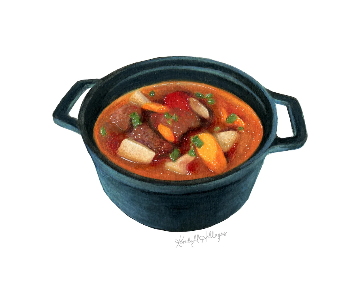 Food & Cooking Illustration — Kendyll Hillegas